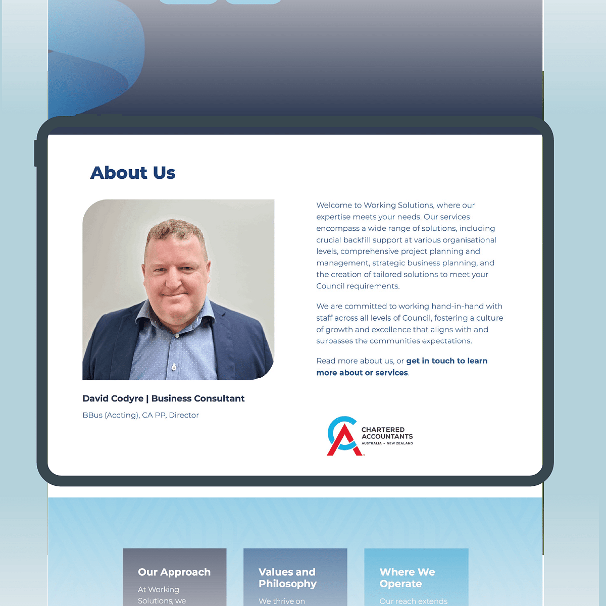 One Page Website Design Case Study | Scooch Marketing