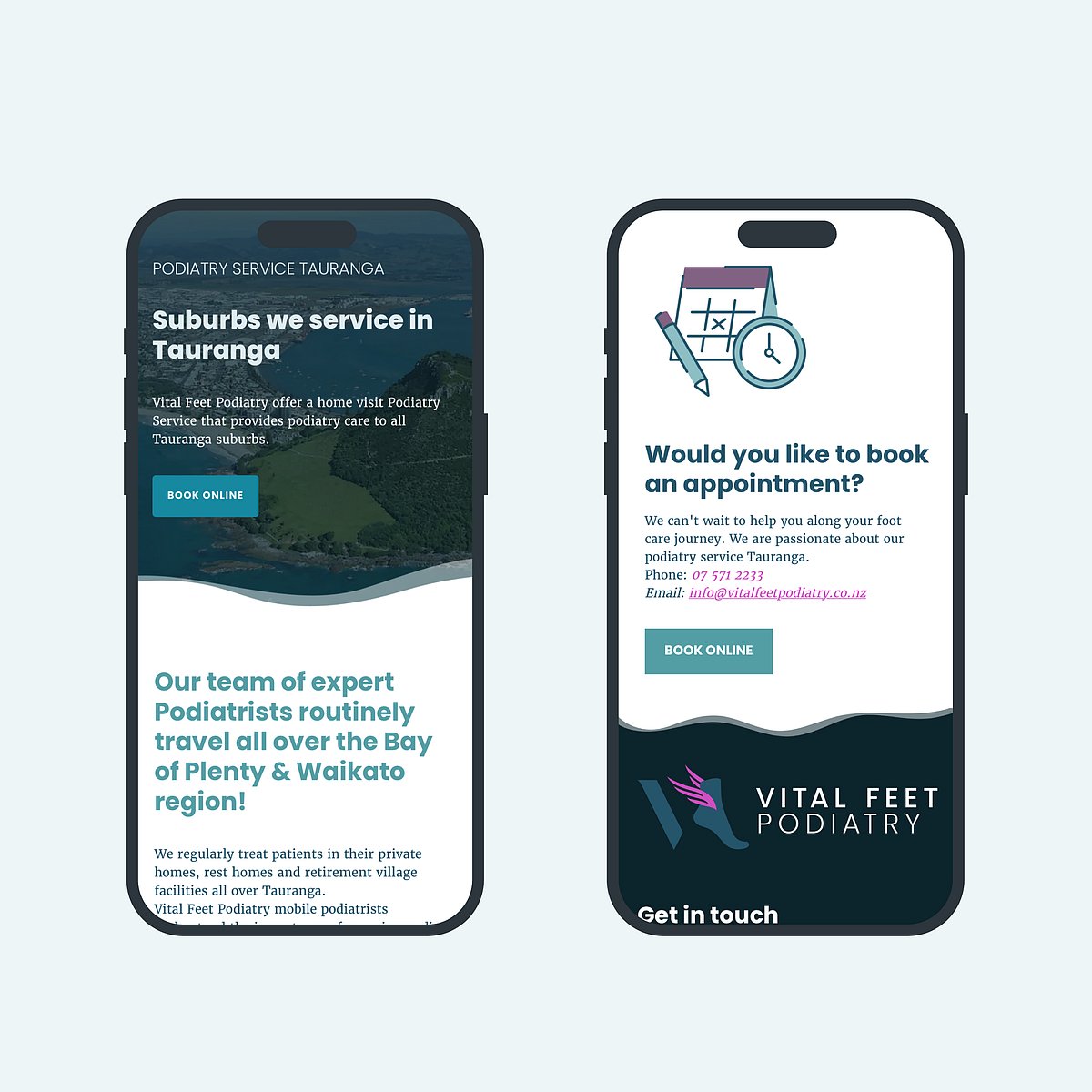 Podiatry Website Design Case Study | Scooch Marketing