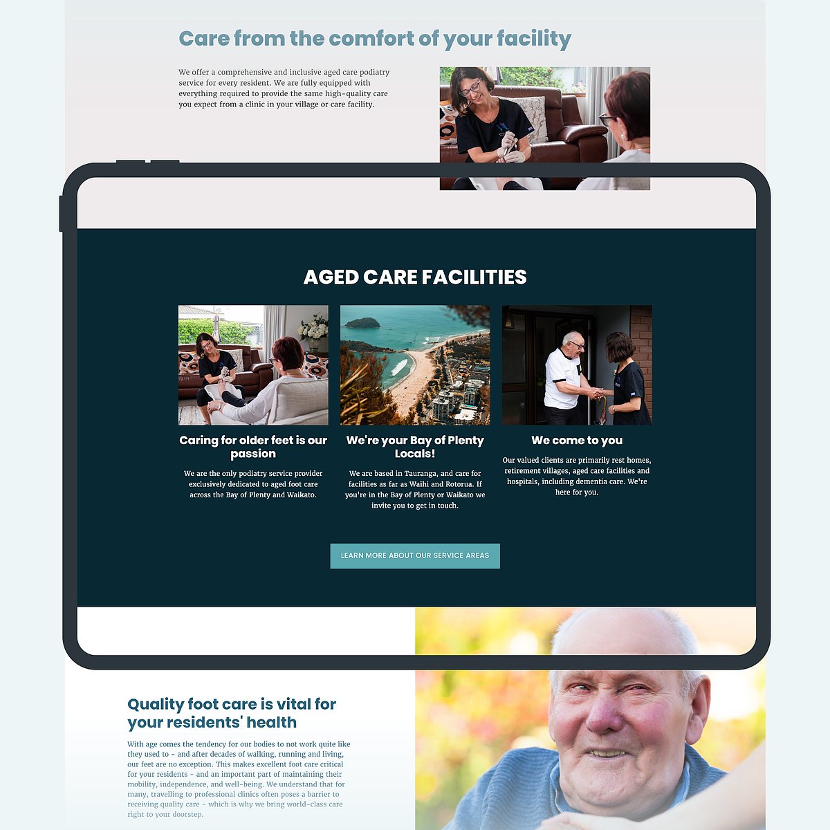 Podiatry Website Design Case Study | Scooch Marketing